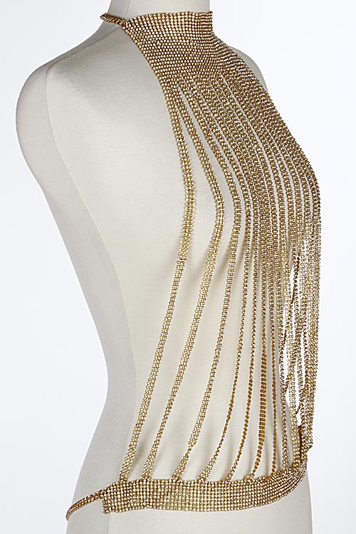 CN1505 Glamorous Flashy Body Chain 7EAD - Body Chains