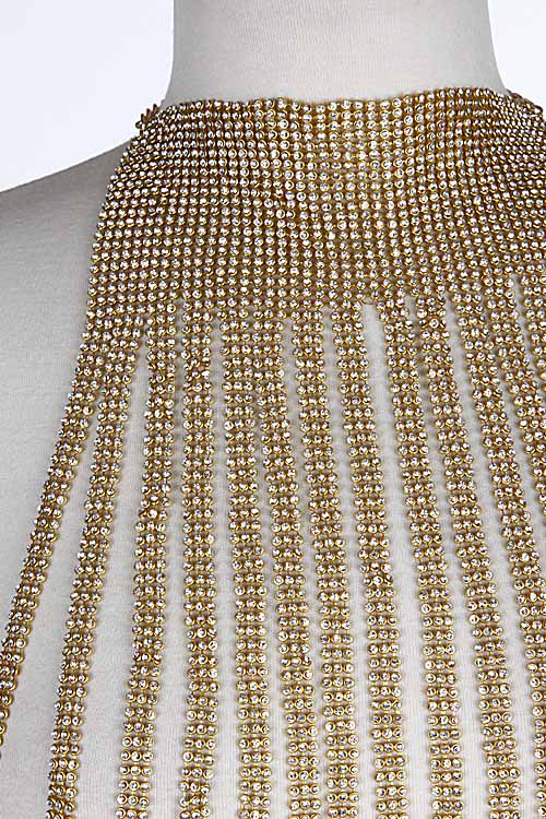 CN1505 Glamorous Flashy Body Chain 7EAD - Body Chains