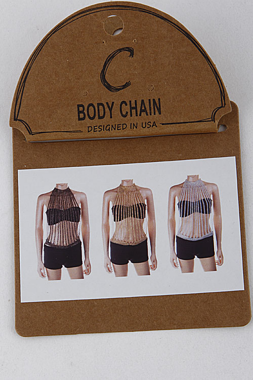 CN1505 Glamorous Flashy Body Chain 7EAD - Body Chains