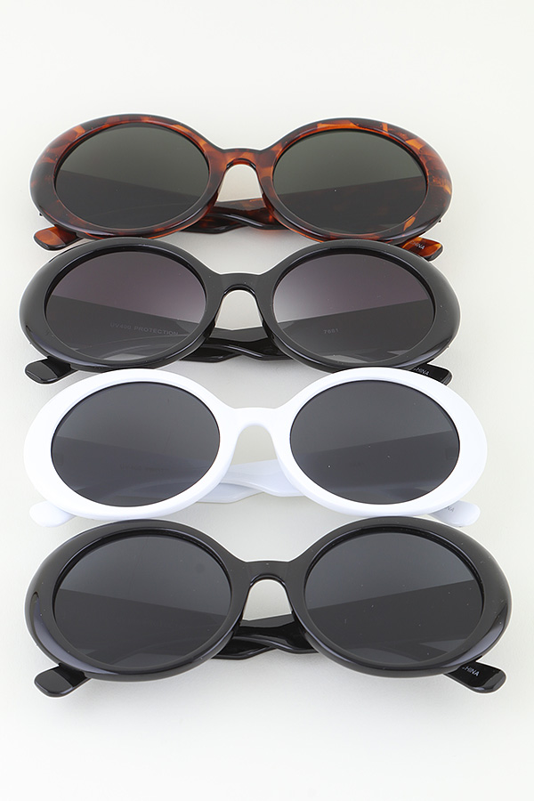 7681 MIX COLOR Willy Wonka Inspired Tinted Sunglasses