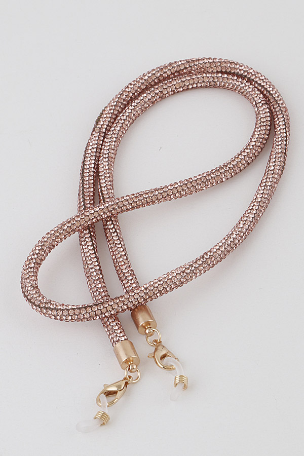 83M1008 ROSE GOLD Rhinestone Magic Chain - COVID 19