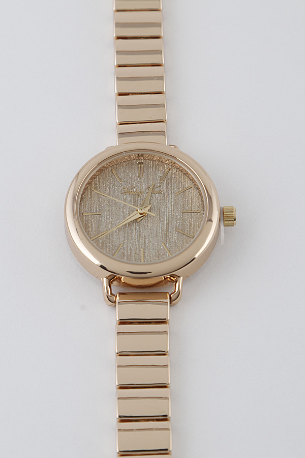 L8871 GOLD Simple Monotone Watch - Watches