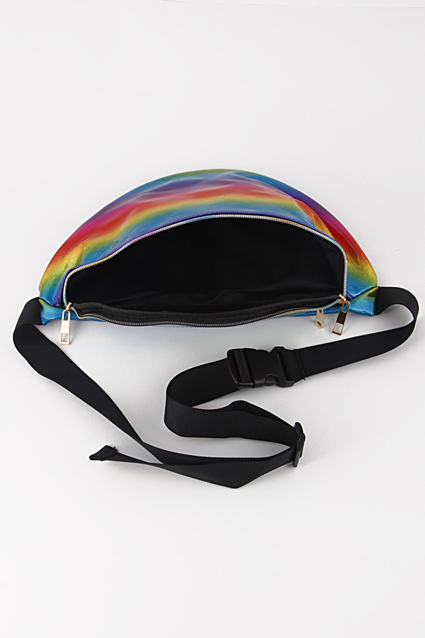 LA6037 MULTICOLOR Rainbow Fanny Pack