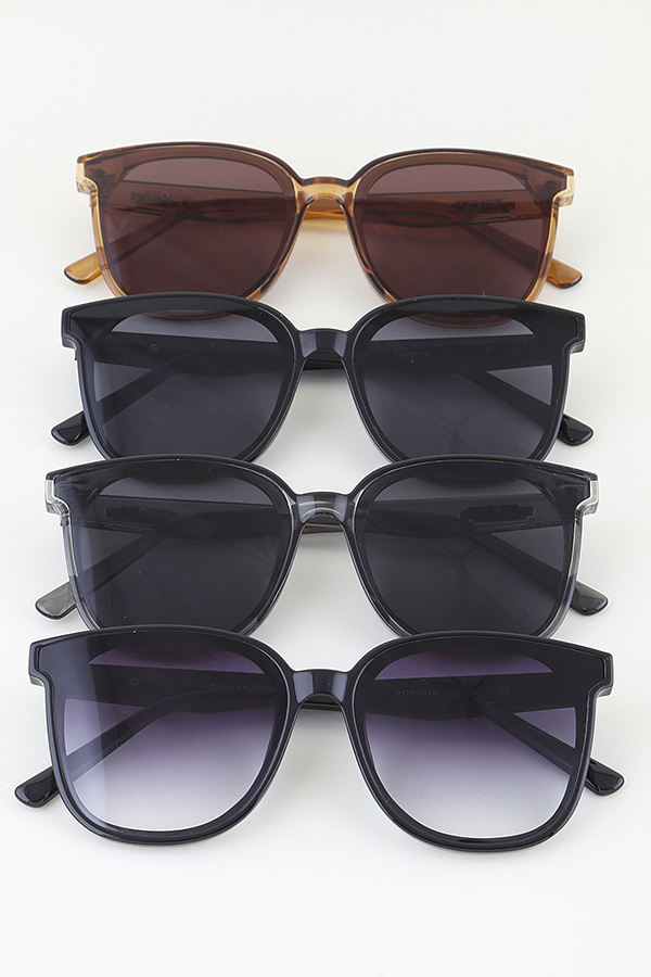 POP5014 MIX COLOR Classic Gradient Wayfarer Sunglasses