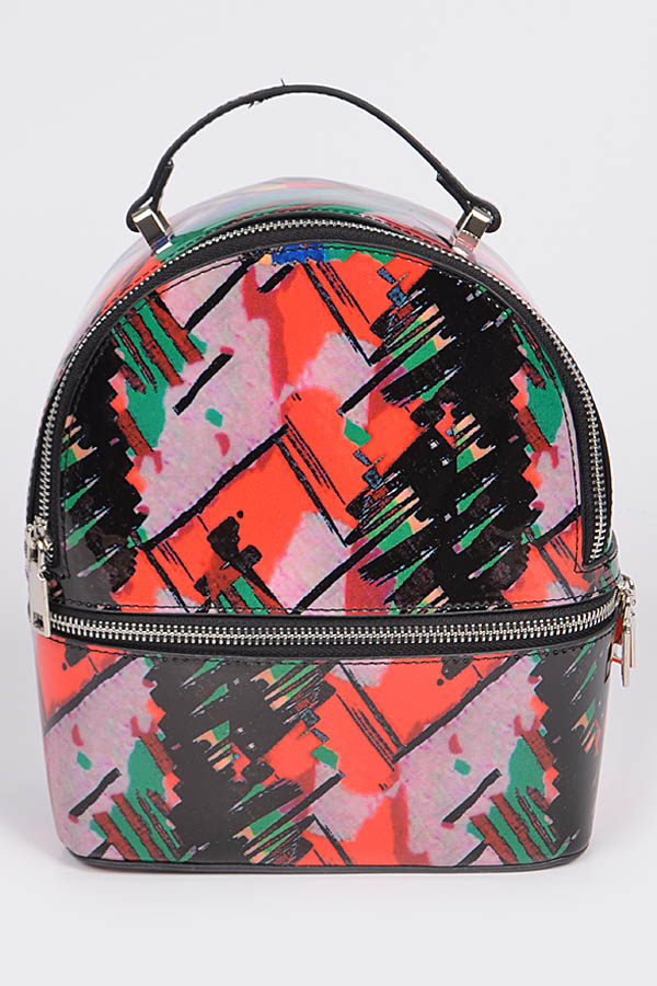 PP6998 GREEN Mixed Color Backpack