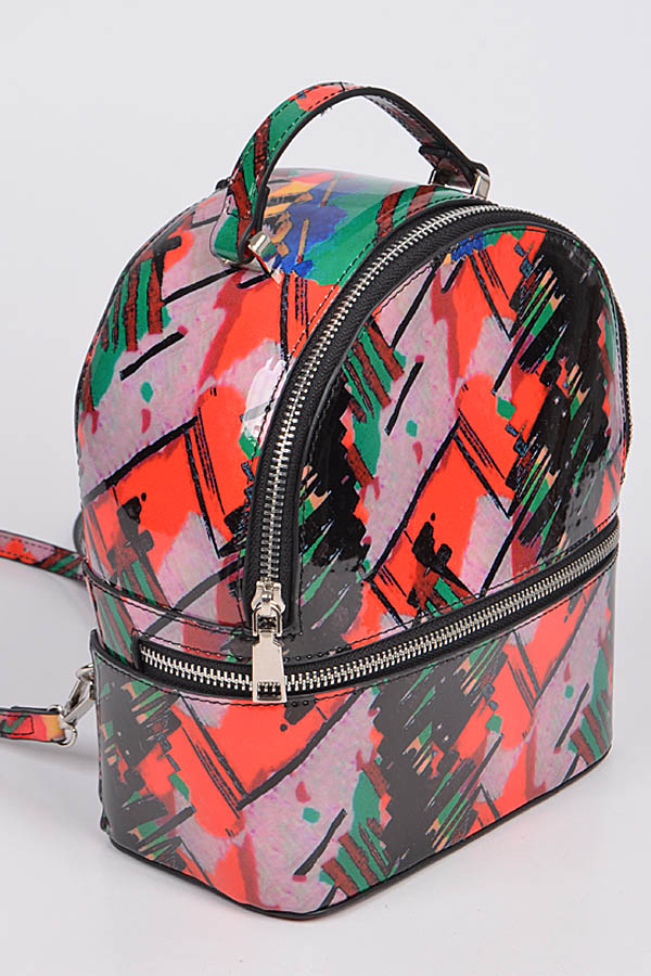 PP6998 GREEN Mixed Color Backpack