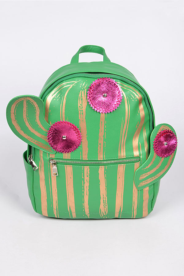 PP7001 GREEN Cactus Backpack