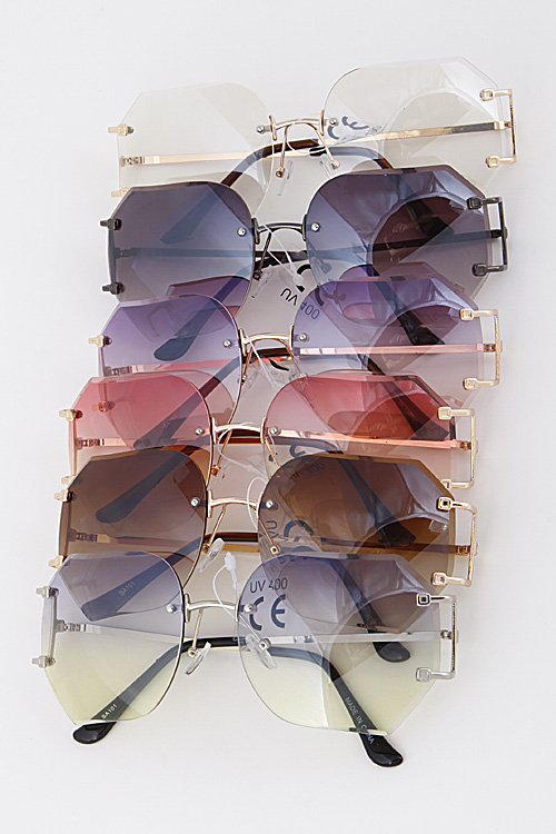 SA101 MULTICOLOR Multi Color Tinted Sunglasses