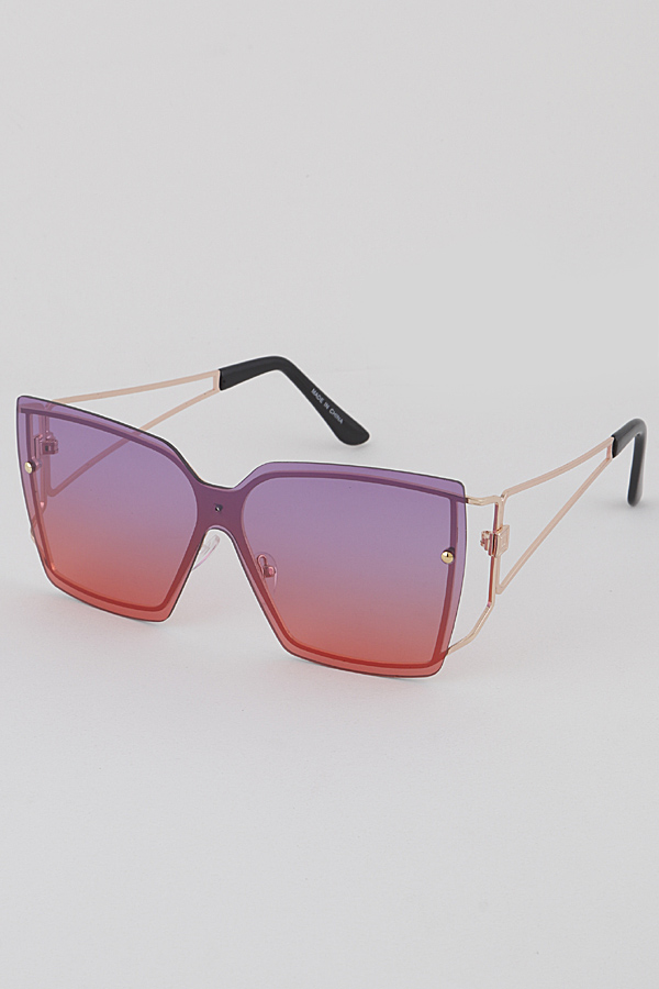 SA475 MULTICOLOR Unique Frame Sunglasses