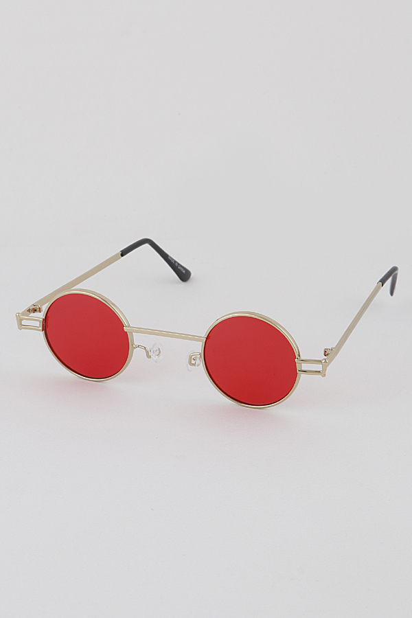 SA476 MULTICOLOR Small Round Retro Sunglasses
