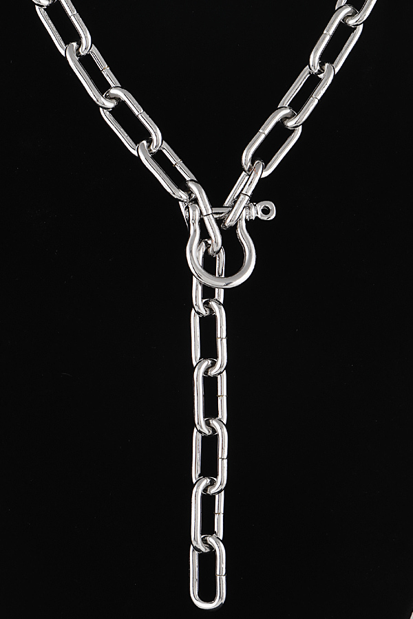 SNN6040 GOLD Unique Chain Lock Necklace - Chain Necklaces