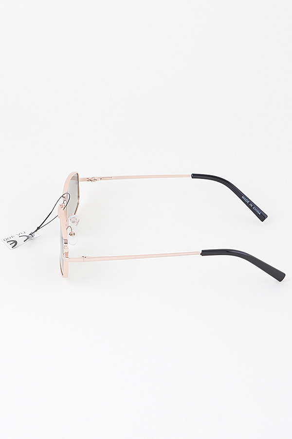 W3280 MIX COLOR Minimal Metal Tinted Bar Sunglasses - Accessories