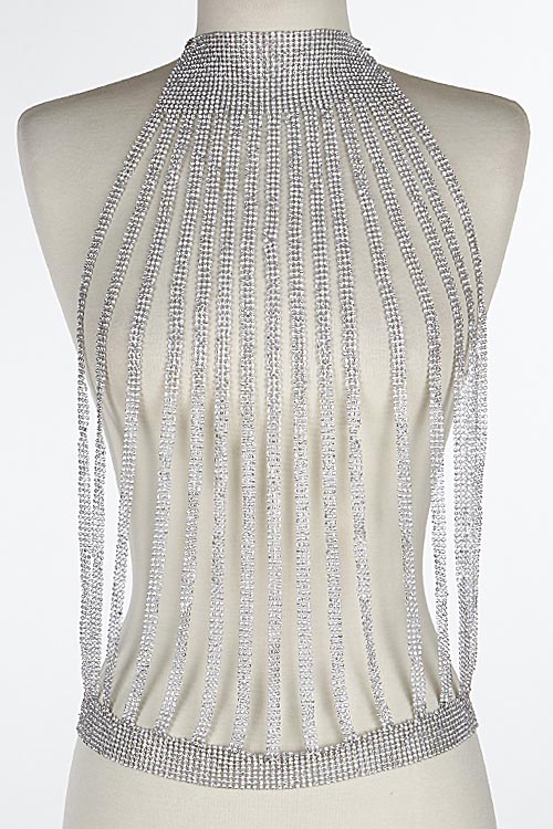 CN1505 Glamorous Flashy Body Chain 7EAD - Body Chains